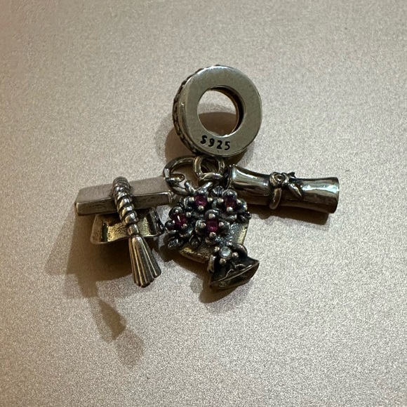 Pandora | Jewelry | Nwot Pandora Fit Graduation Silver Charm | Poshmark